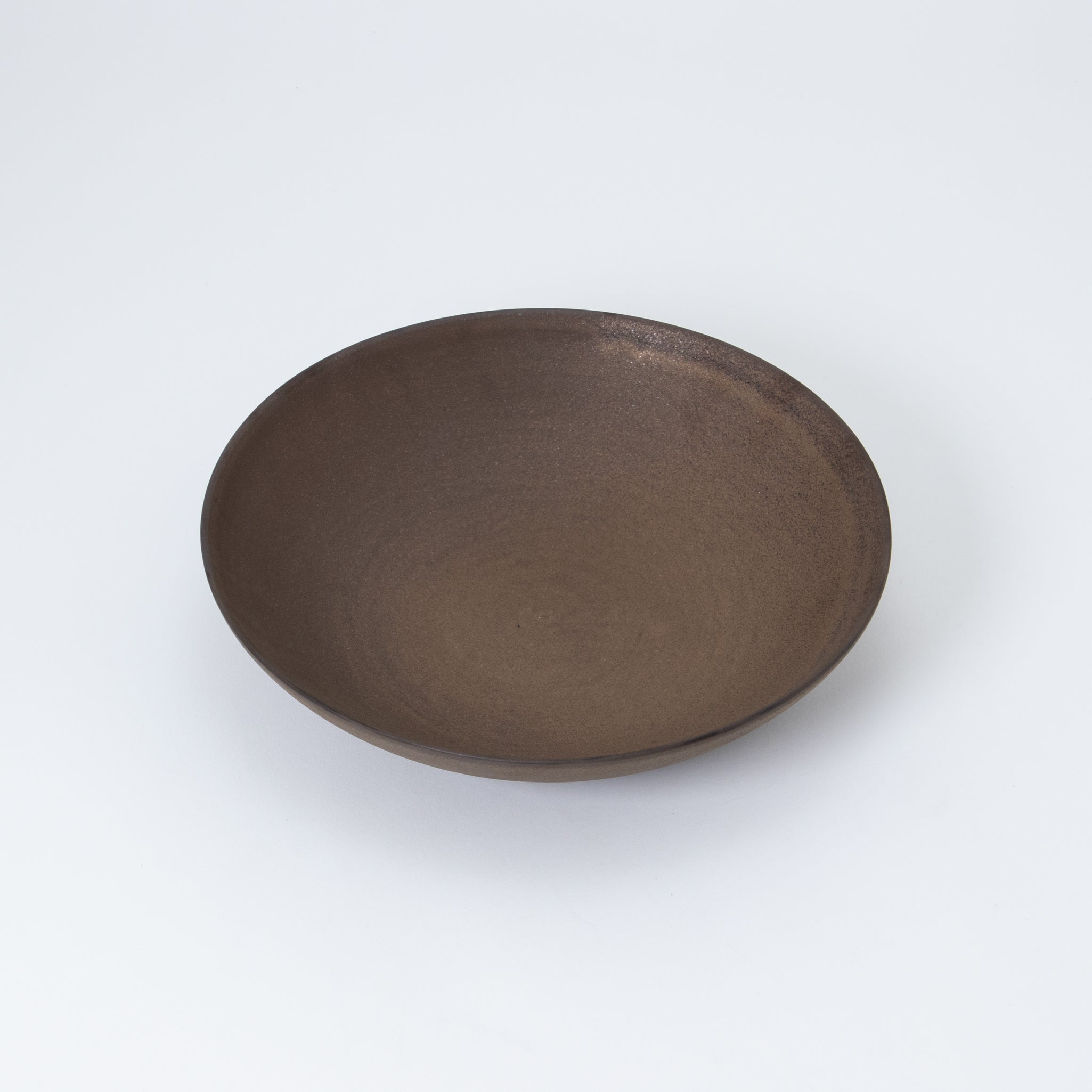 Patina Shallow Bowl Copper Brown – GENERAL FURNISHINGS & CO.